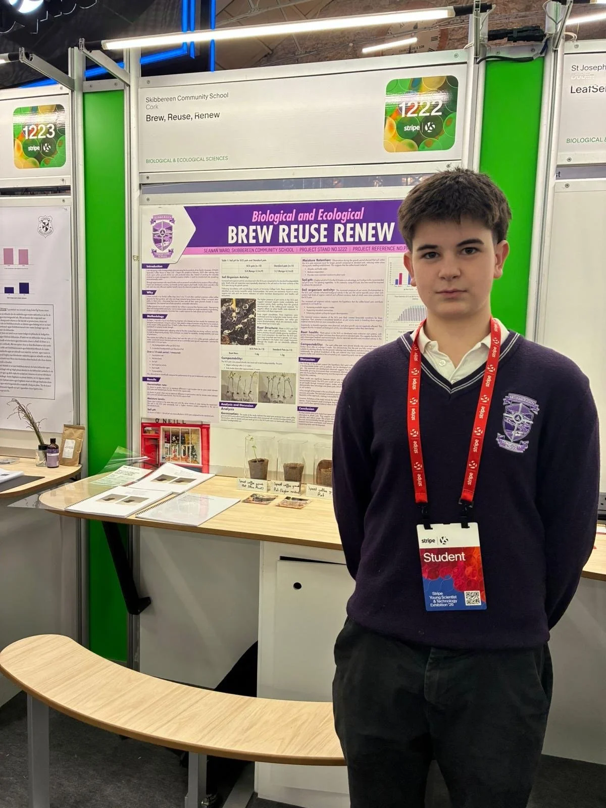 Best of luck to Seanan in the Young Scientist Exhibition, Jan 2026 ...
