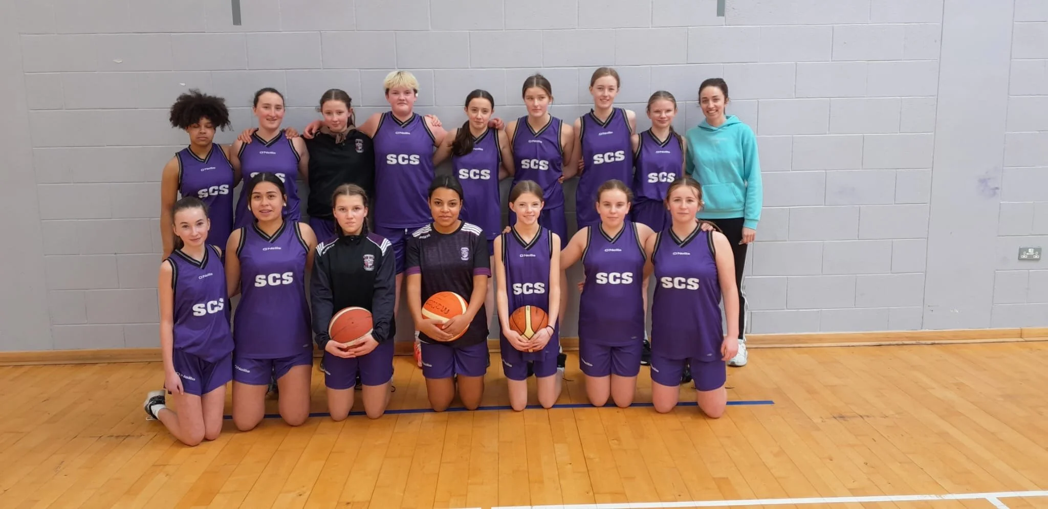 Well done to our First and Second Year Girls Basketball Teams today ...