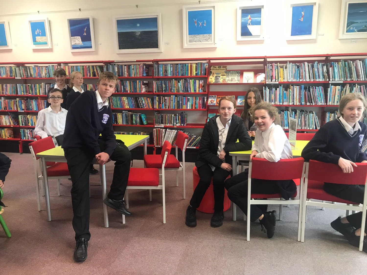 First Year English Students Visit Skibbereen Town Library — Skibbereen ...
