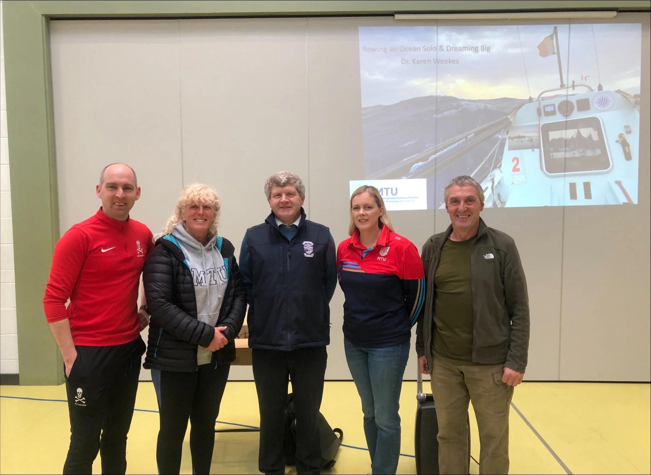 Talk to TY Students by Dr. Karen Weekes, Atlantic Solo Rower, March ...