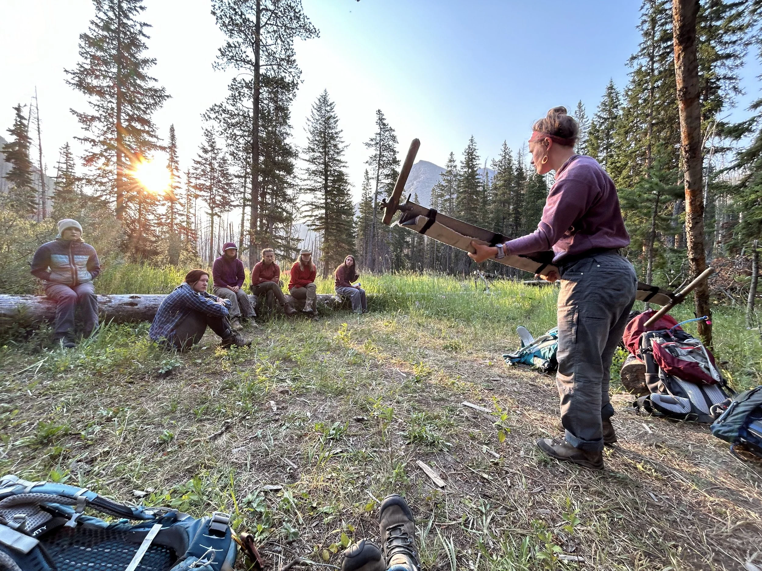 2025 BMWF #20: Girls In The Bob Hoadly Creek #226 — Bob Marshall Wilderness Foundation
