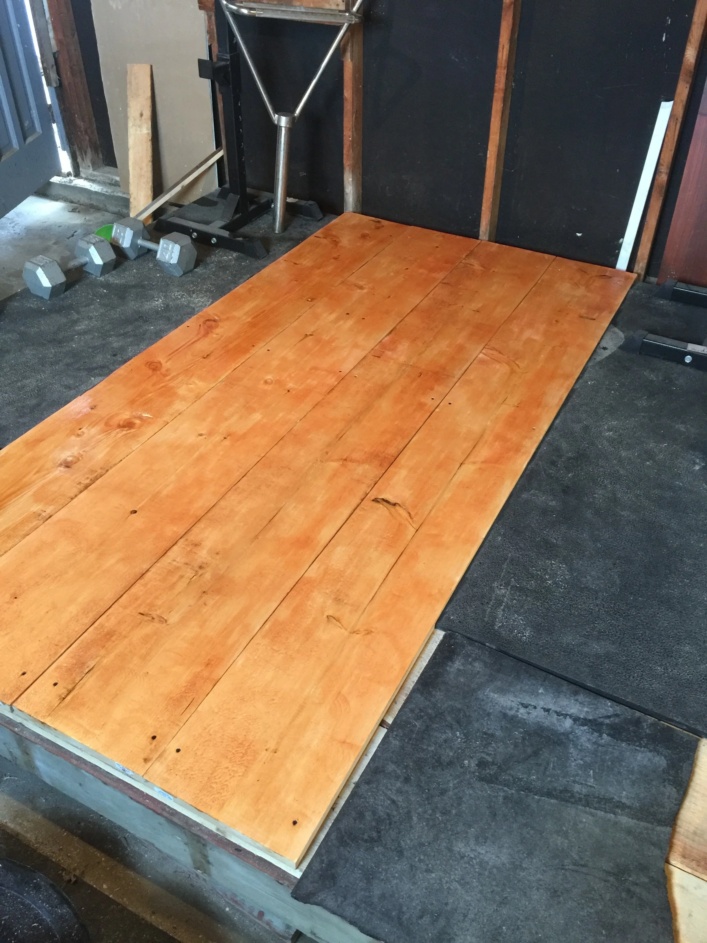 How To Make An Olympic Weightlifting Platform — RJ Kayser
