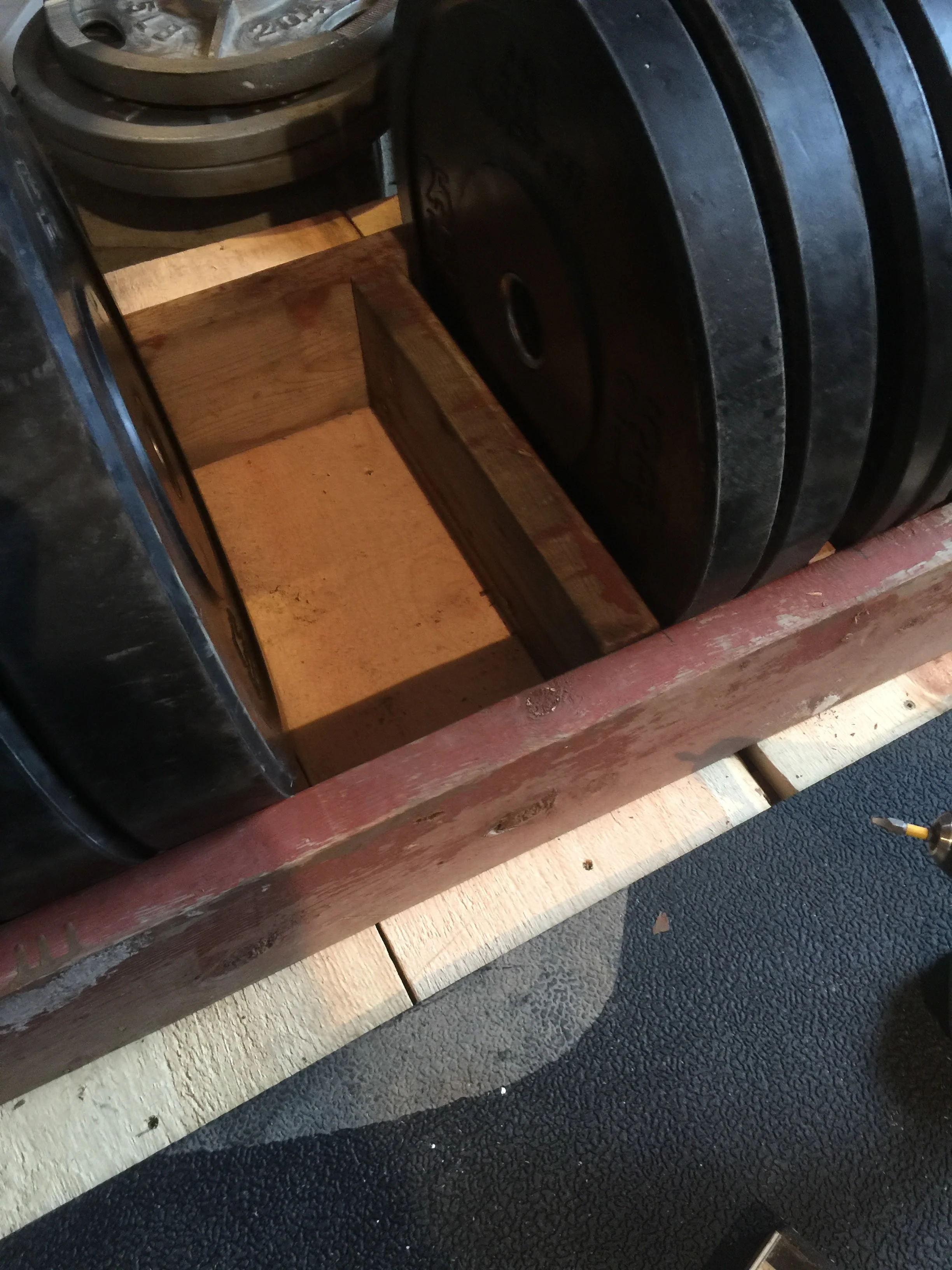 DIY Bumper Plate Storage Rack — RJ Kayser