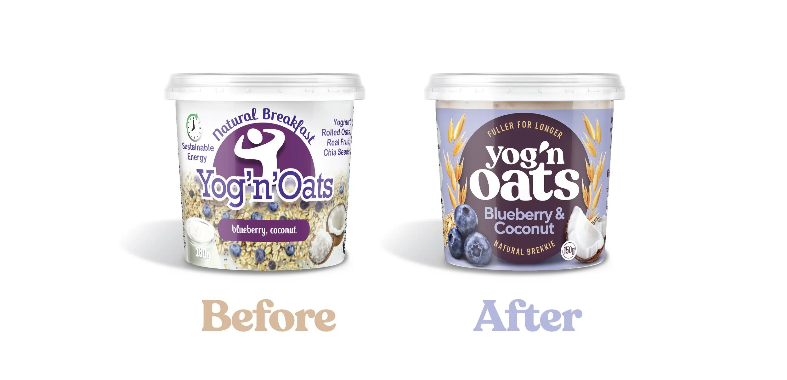 Yog 'n Oats — The Mill Brand Design