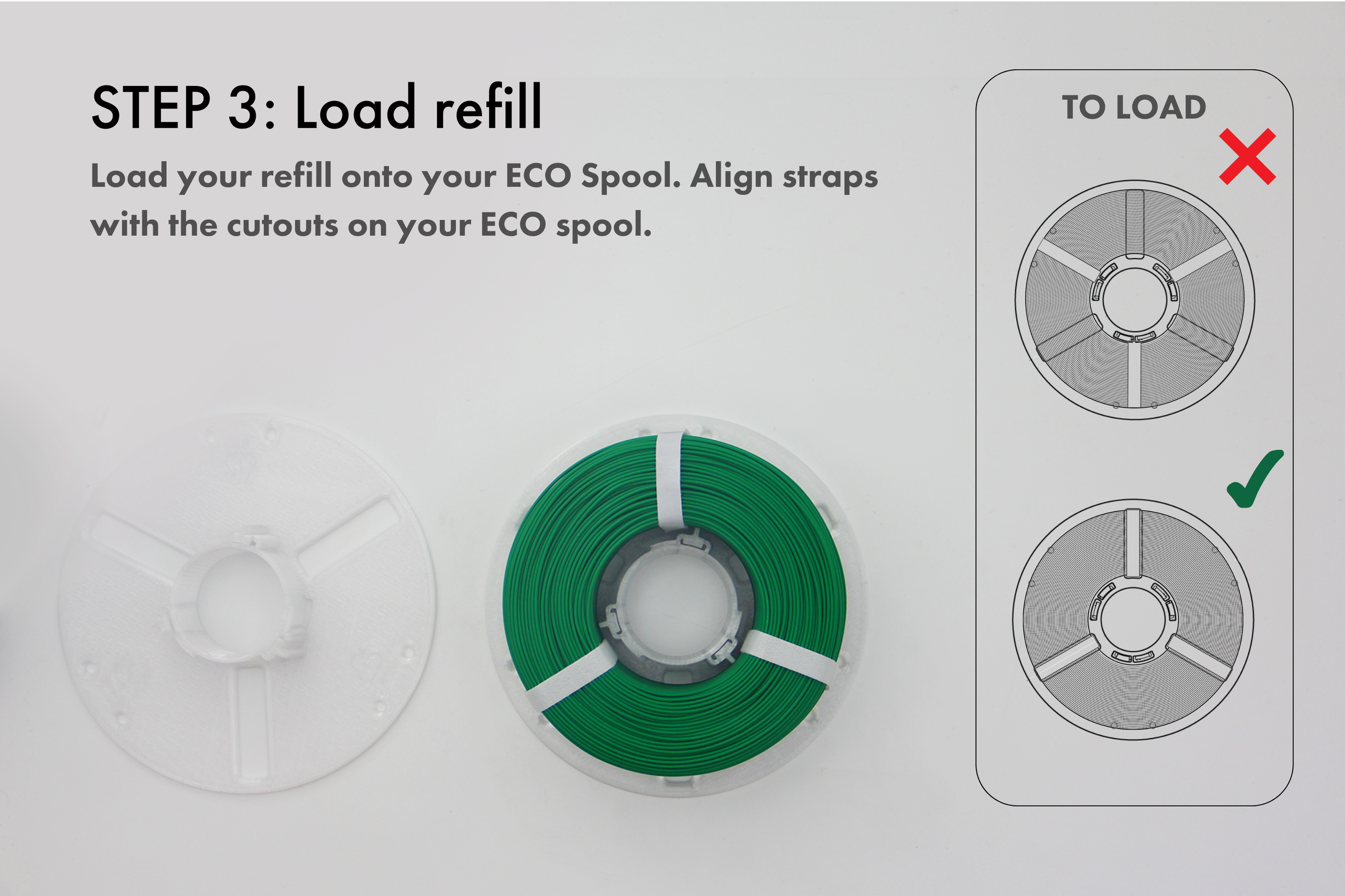 ECO Spool 2: Reusable 3D Printer Filament Spool | Made in Australia ...