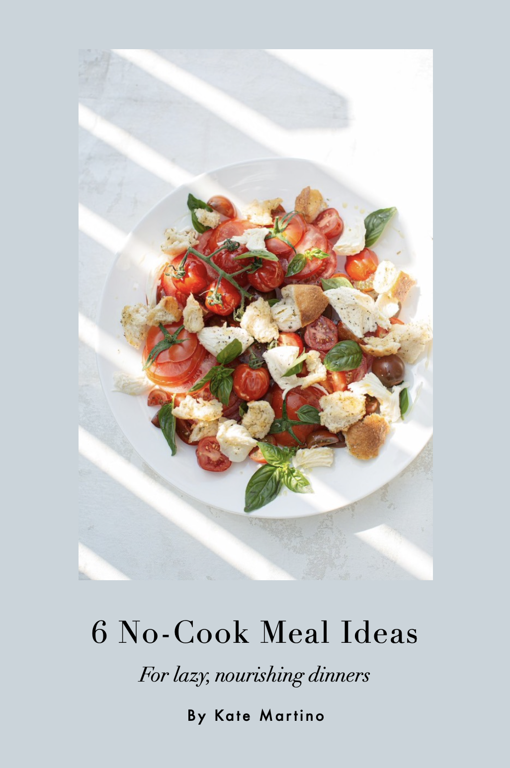 How To Use Less Dishes When Cooking — Kate Martino