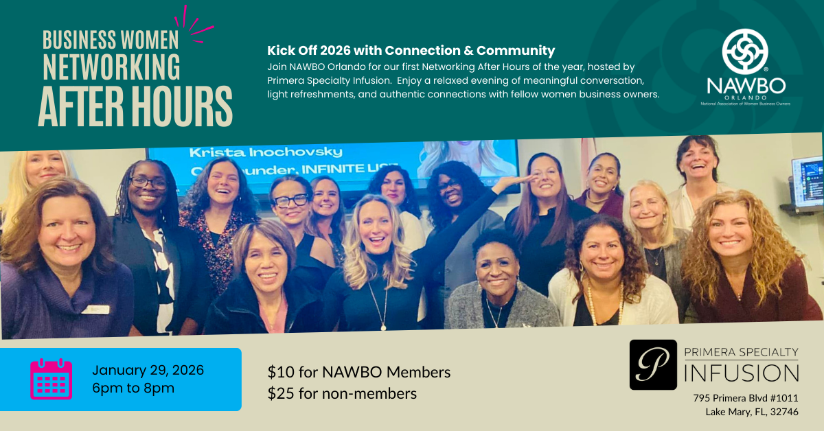 Business Women Networking After Hours — NAWBO Orlando