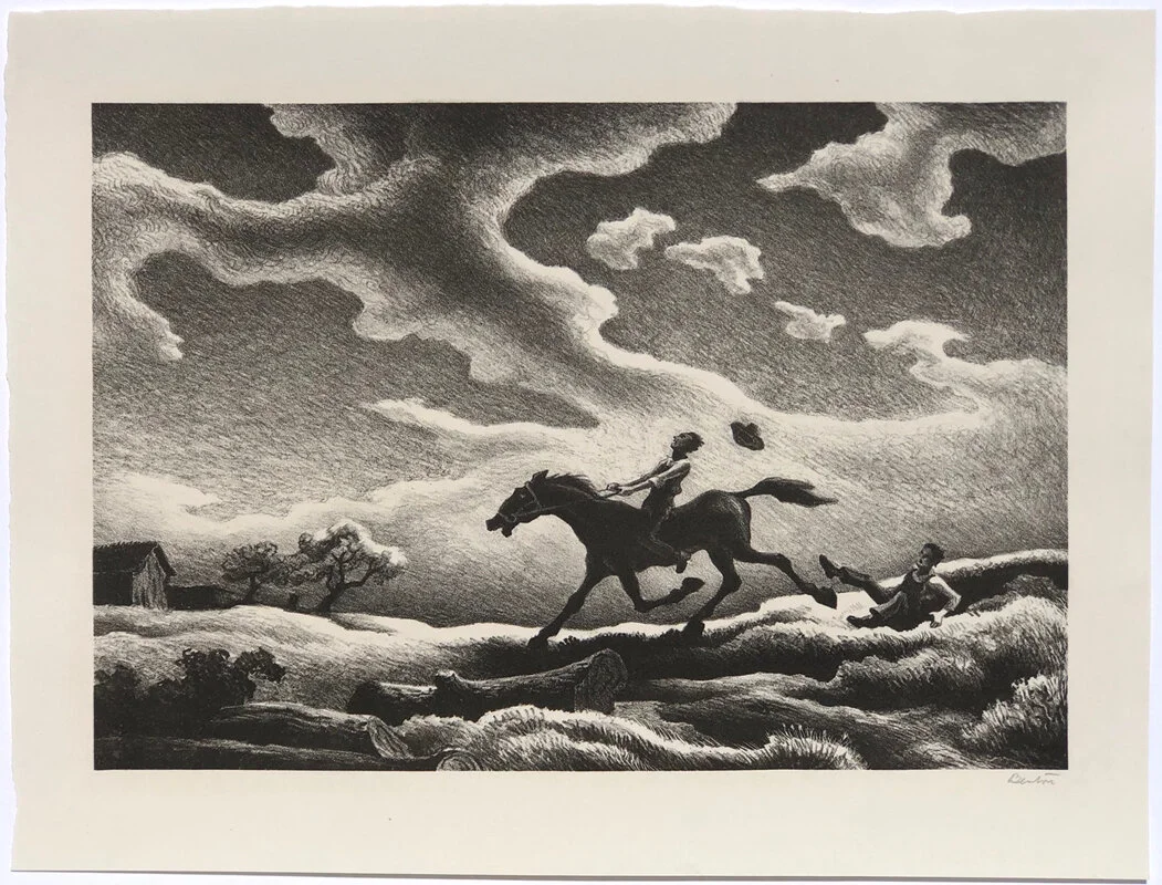 Thomas Hart Benton — James Main Fine Art
