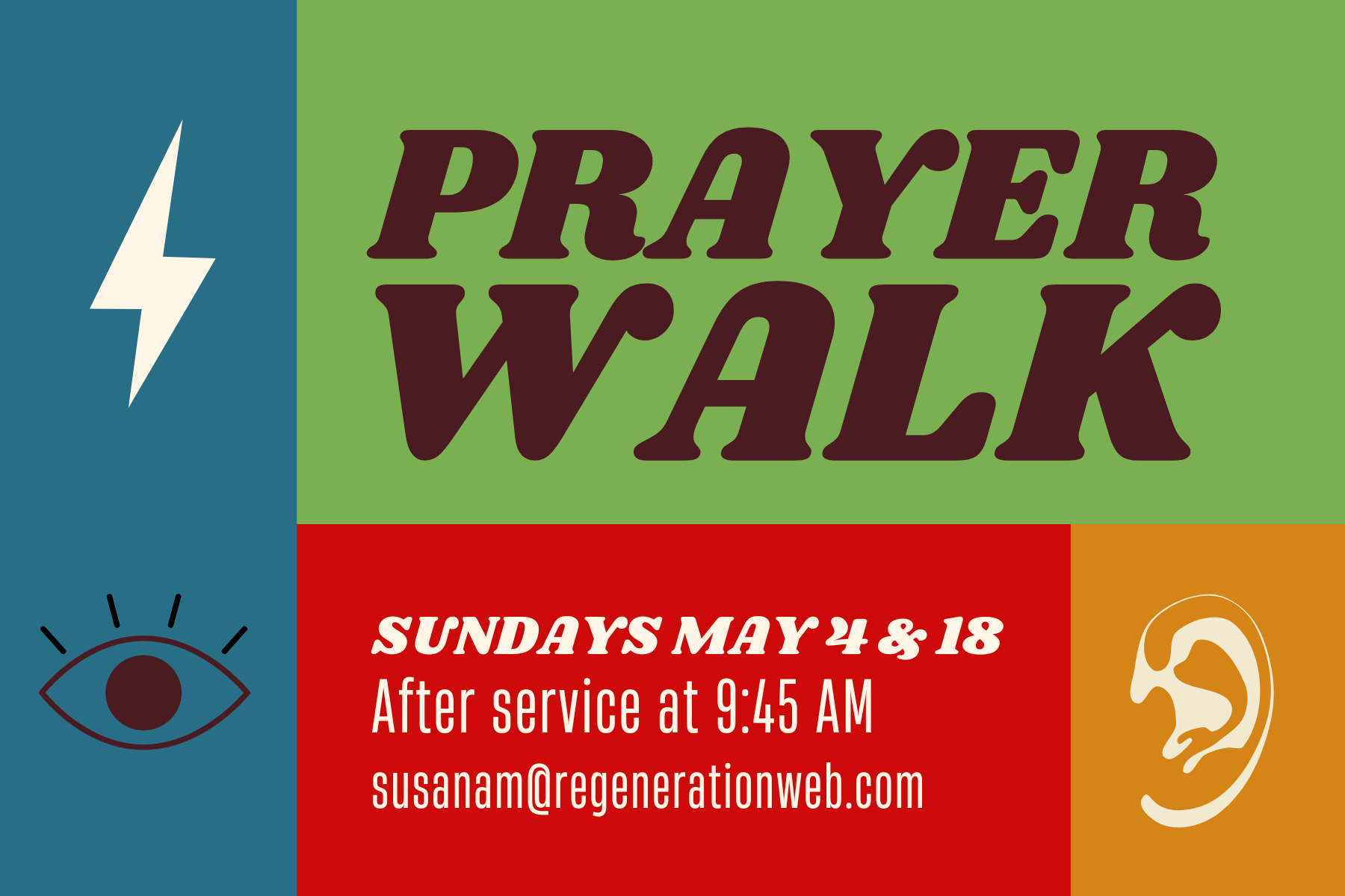 Sunday Prayer Walk — Regeneration Church