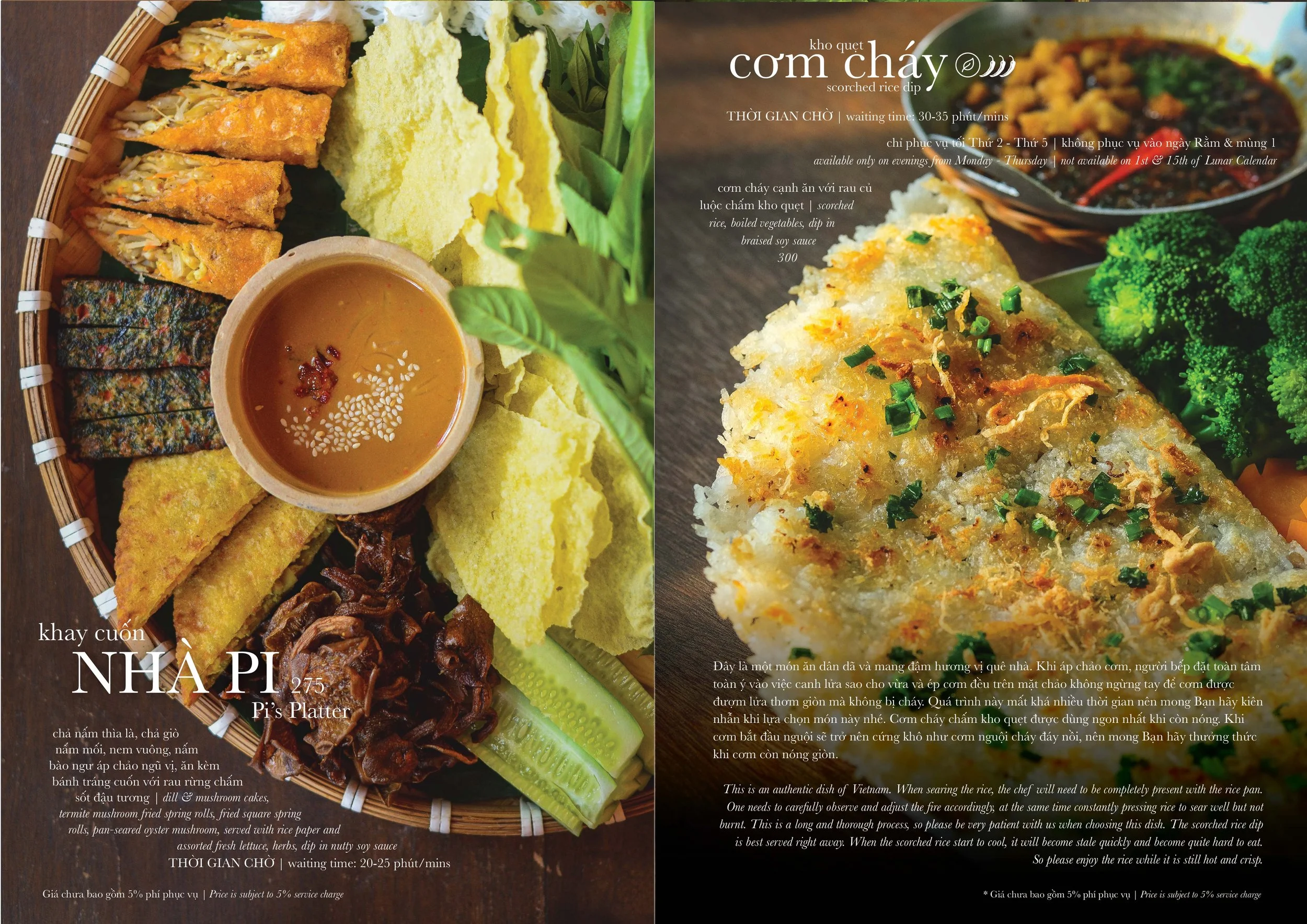 Ăn — PI VEGETARIAN BISTRO