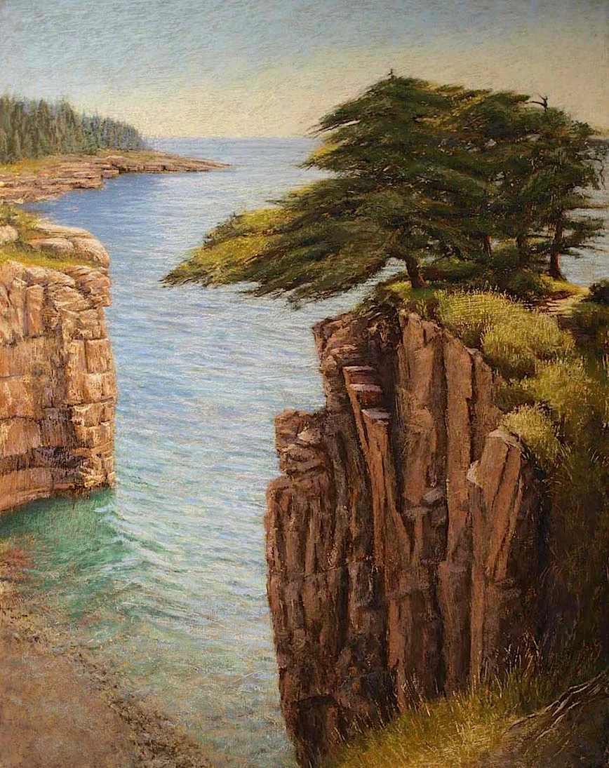 Elise's Lookout on Schoodic Point - Larry Grob : The Art of Place