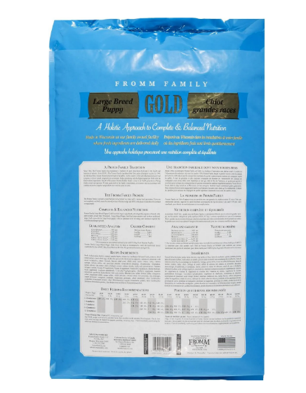 Fromm Family Gold Duck, Chicken Lamb Adult Dry Dog Food, 15