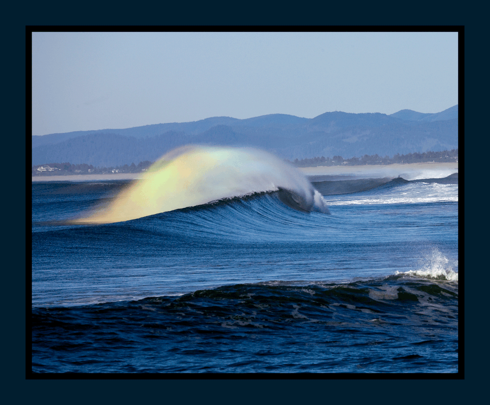 Rainbow Water Wave