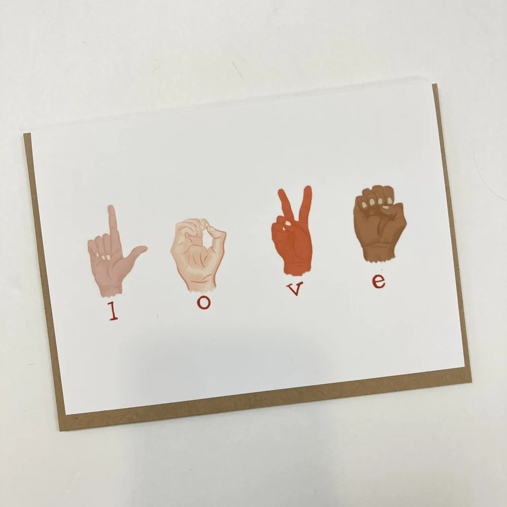 Sign Language Words I Love You