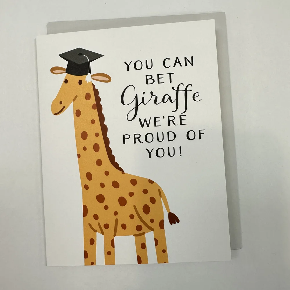 A Giraffe And Cover Half