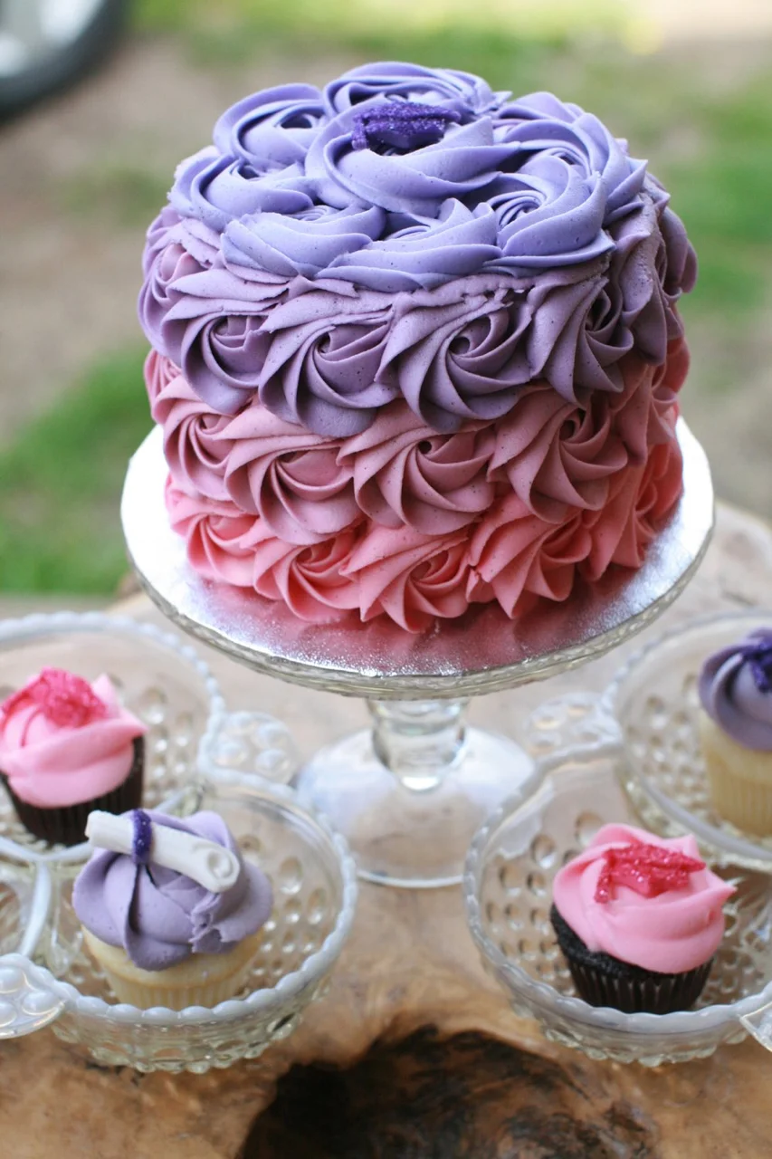 Rose Cakes — Starbird Bakehouse