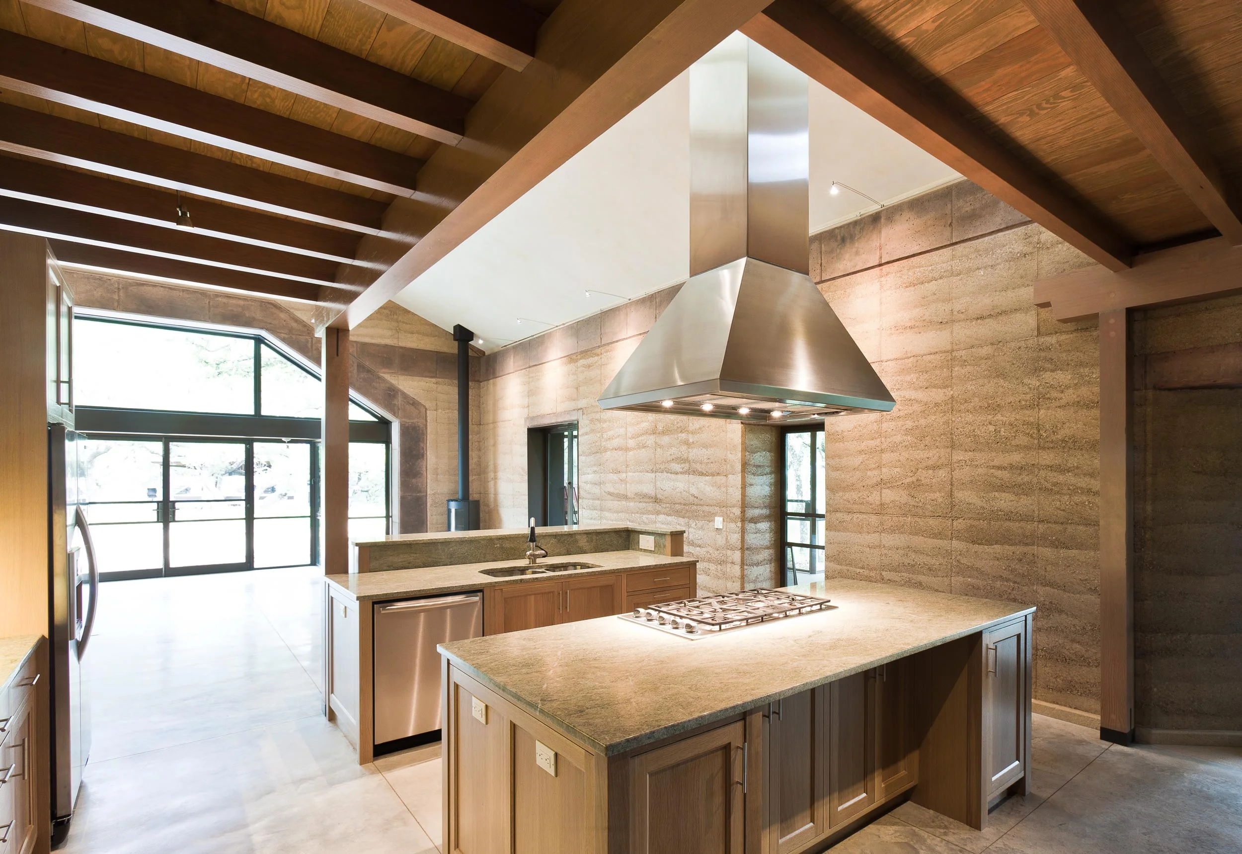 Rammed Earth Ranch — Furman + Keil Architects - Residential and ...