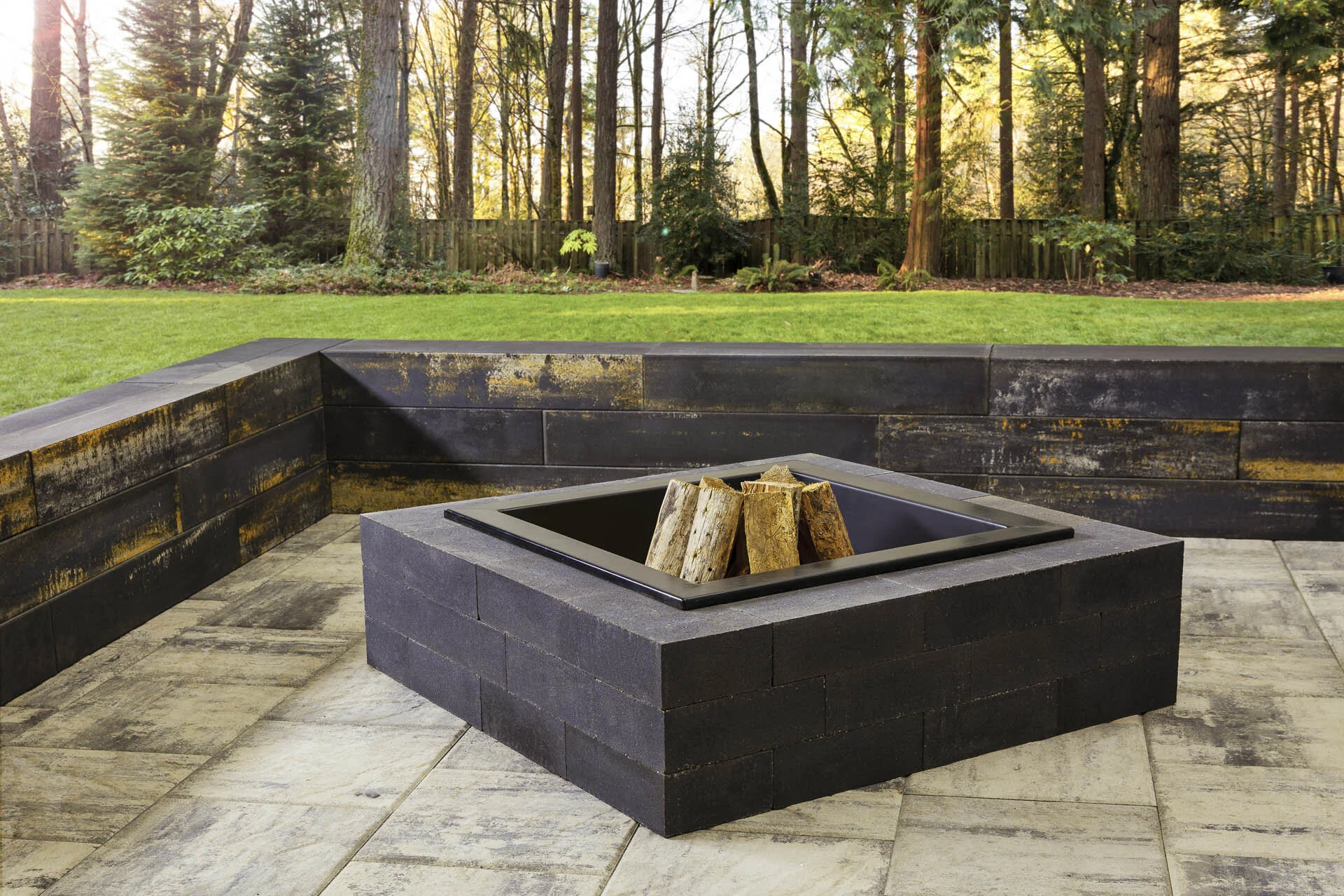 Barkman Firepit Kits & Fireplaces — Whitemud Landscape Centre