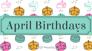 April Birthdays — First Baptist Church of Sylva