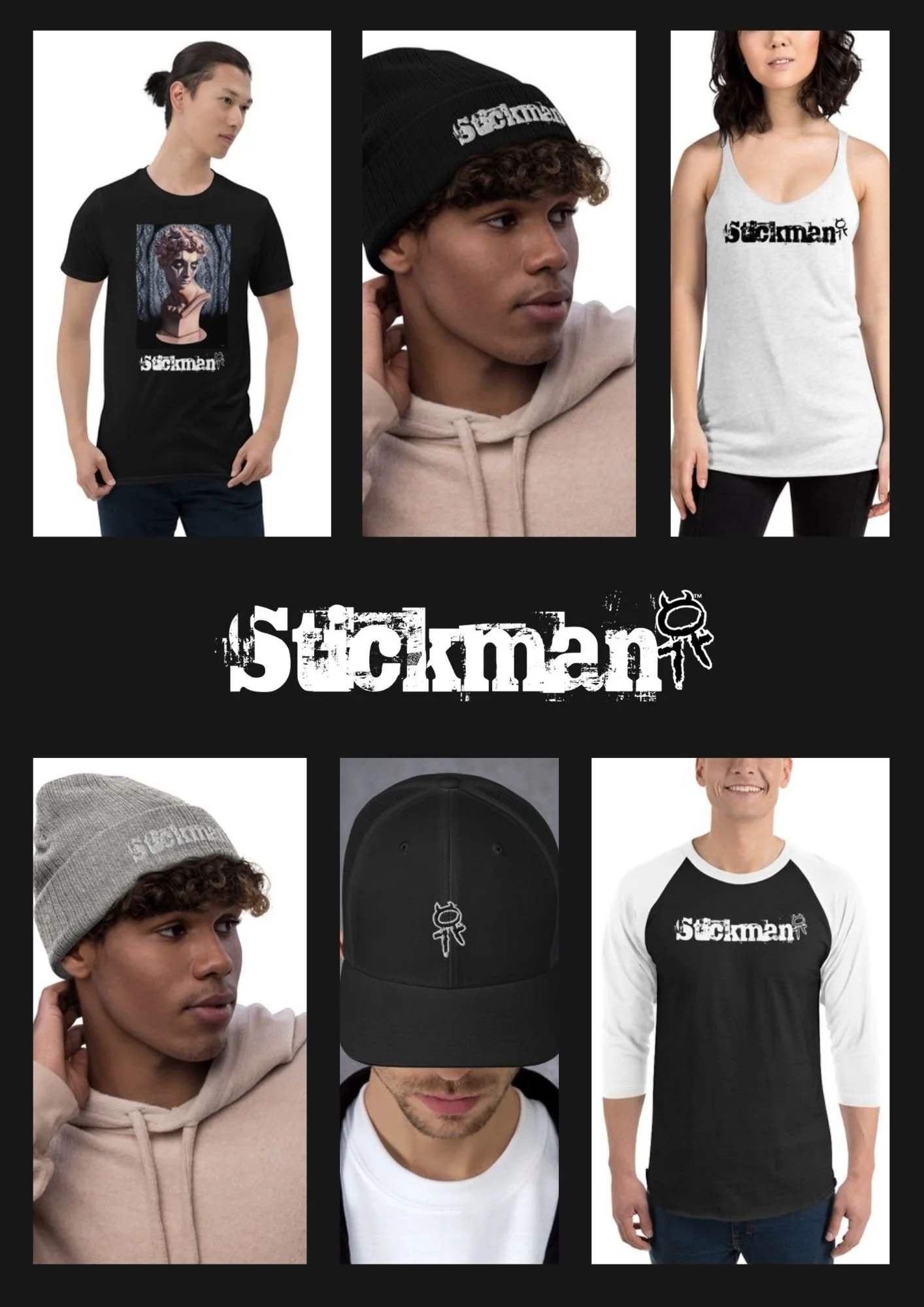 New Stickman merch now available! — Stickman Fine Art