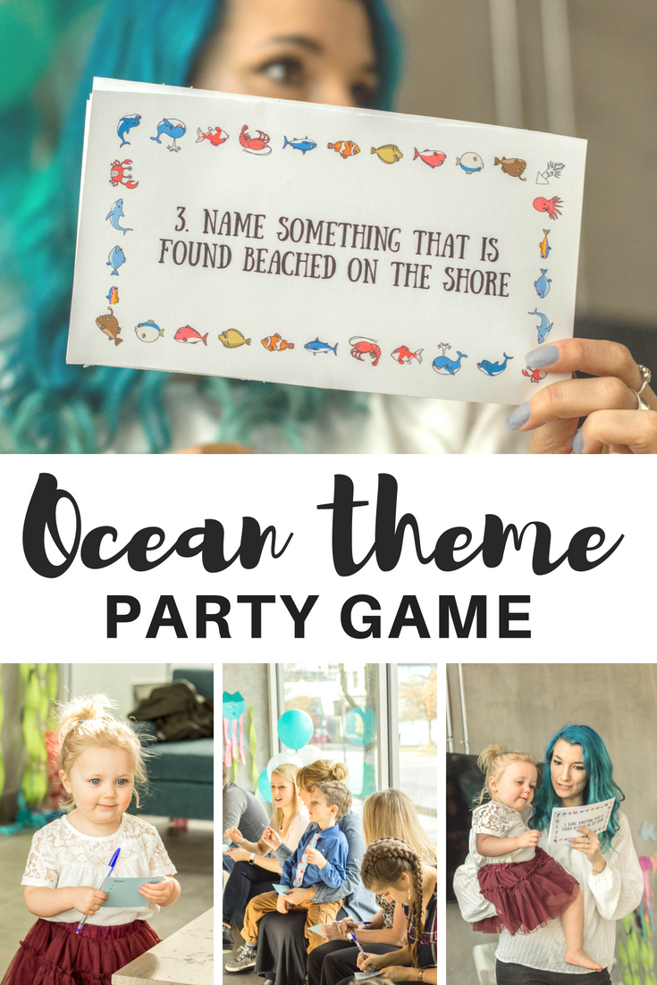Ocean Themed Second Birthday Party — Habitat Schoolhouse