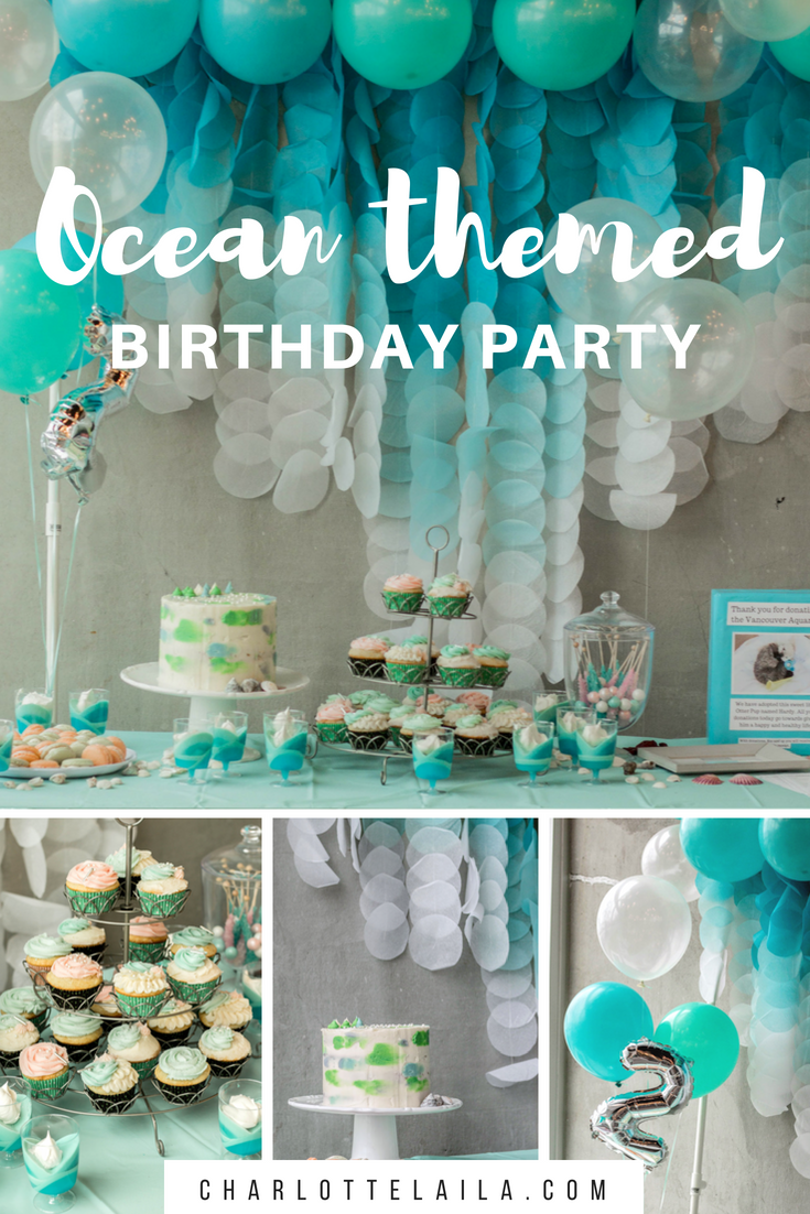 Ocean Themed Second Birthday Party Habitat Schoolhouse