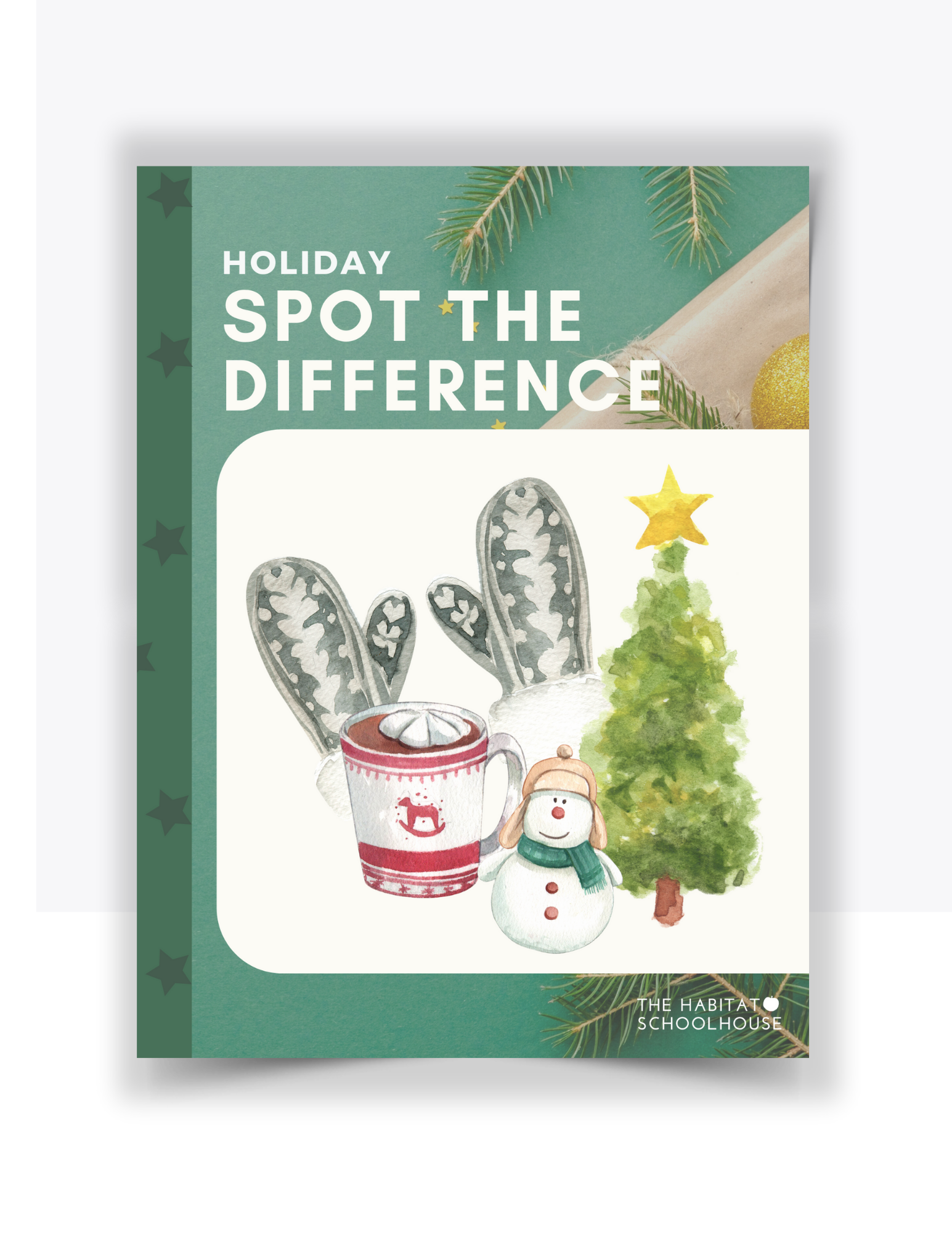 Holiday Spot The Difference Habitat Schoolhouse holiday-spot-the-difference-habitat-schoolhouse