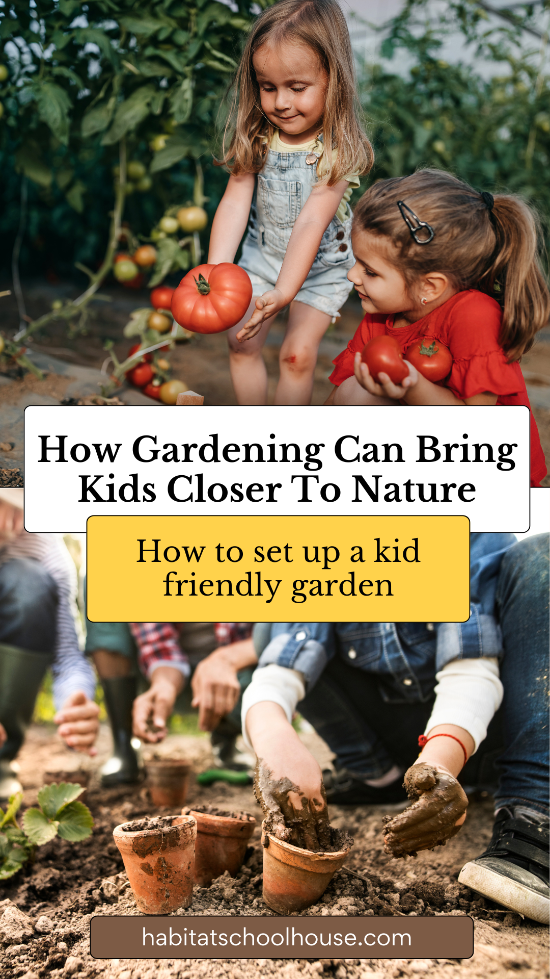 How Gardening Can Bring Kids Closer To Nature — Habitat Schoolhouse