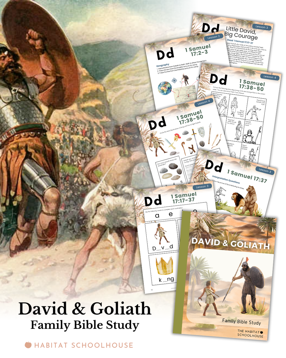 David & Goliath - Family Bible Study — Habitat Schoolhouse