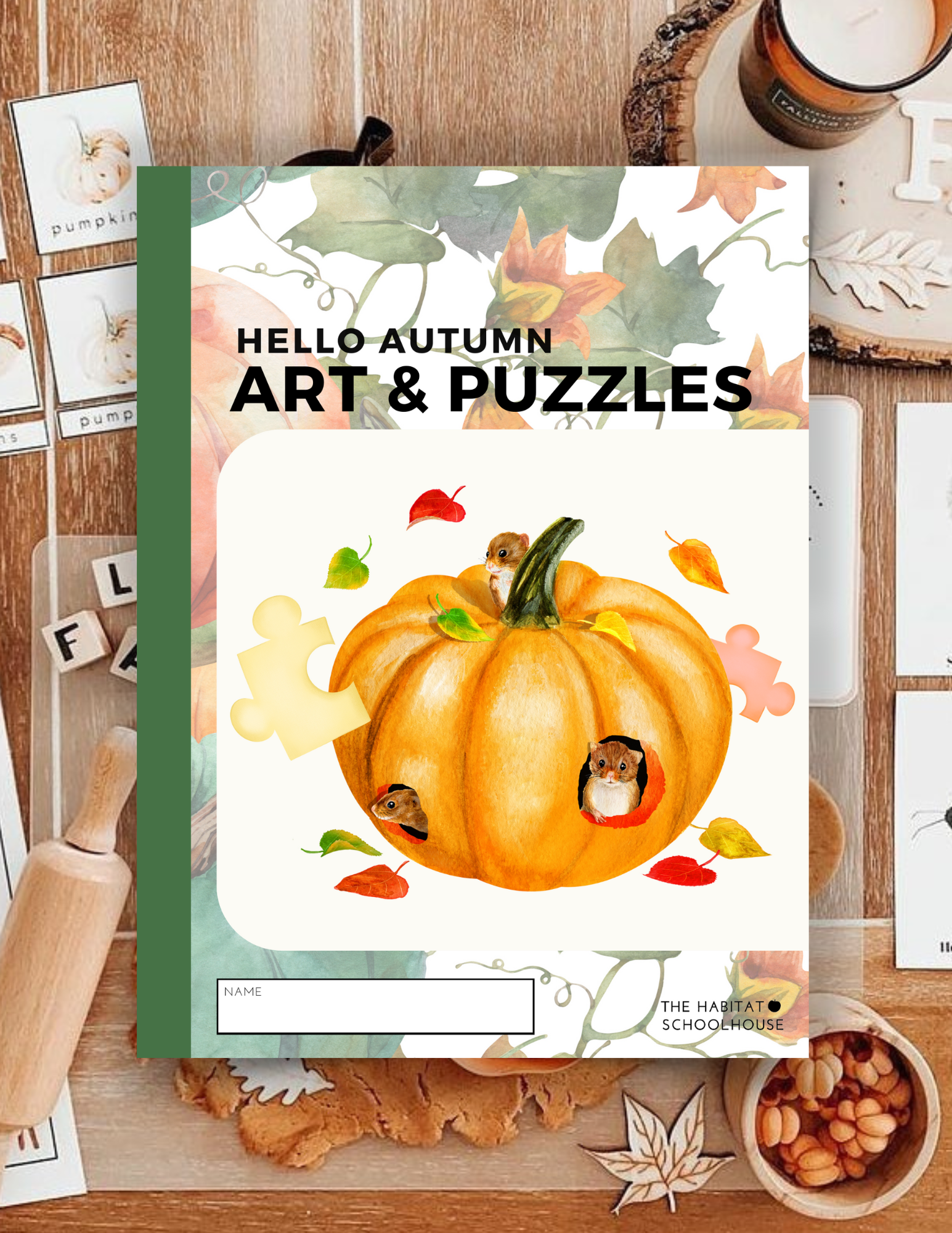 Autumn Multiplication Sheet — Habitat Schoolhouse
