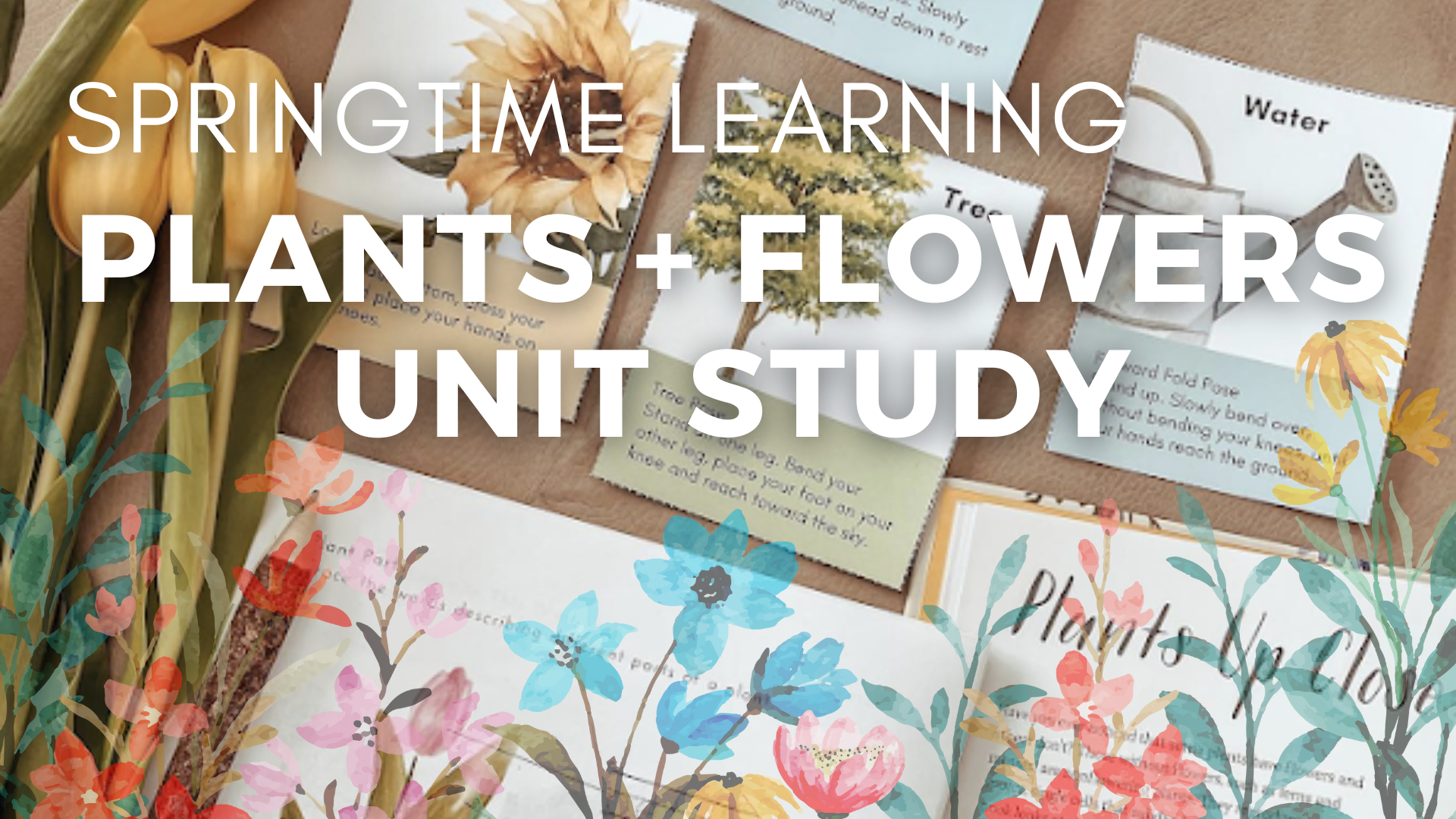 Springtime Learning: Plants & Flowers Unit Study — Habitat Schoolhouse