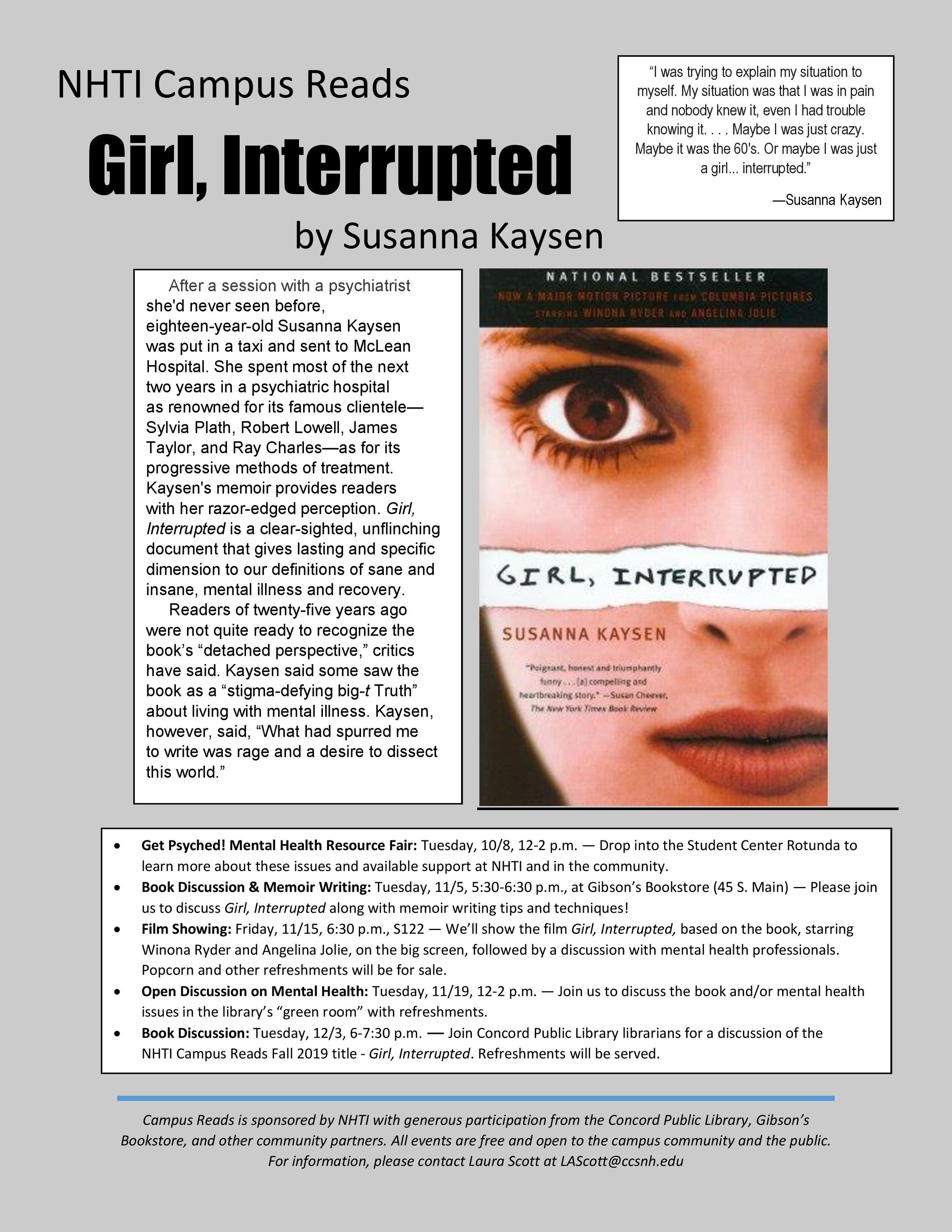 Girl Interrupted Book Pages