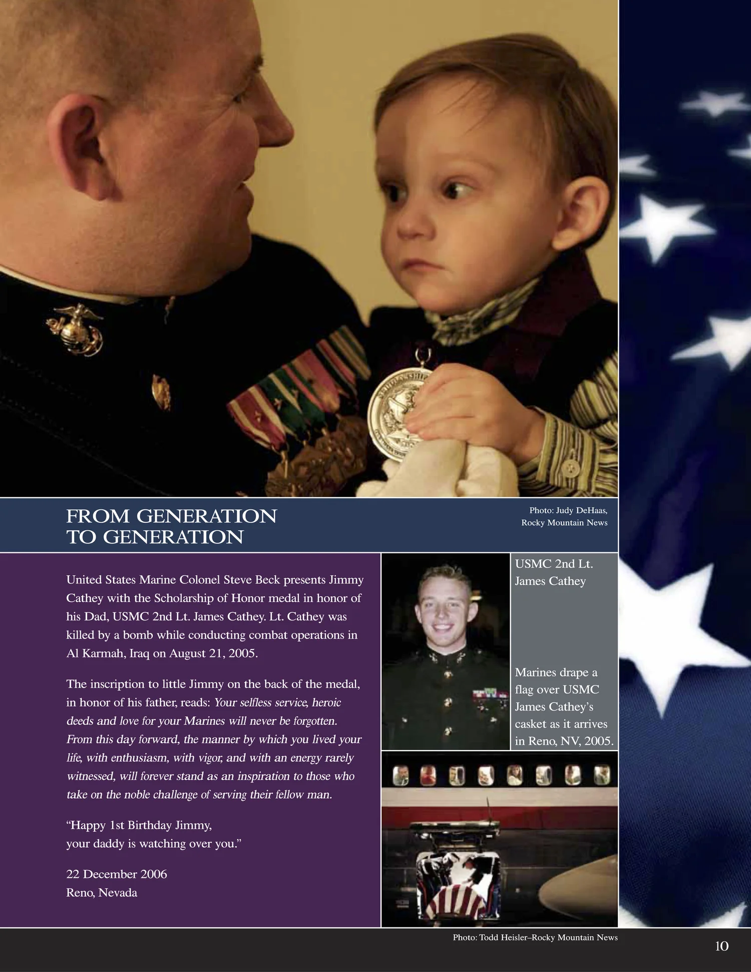 James J. Cathey Scholarship of Honor — Brian LaViolette Scholarship ...
