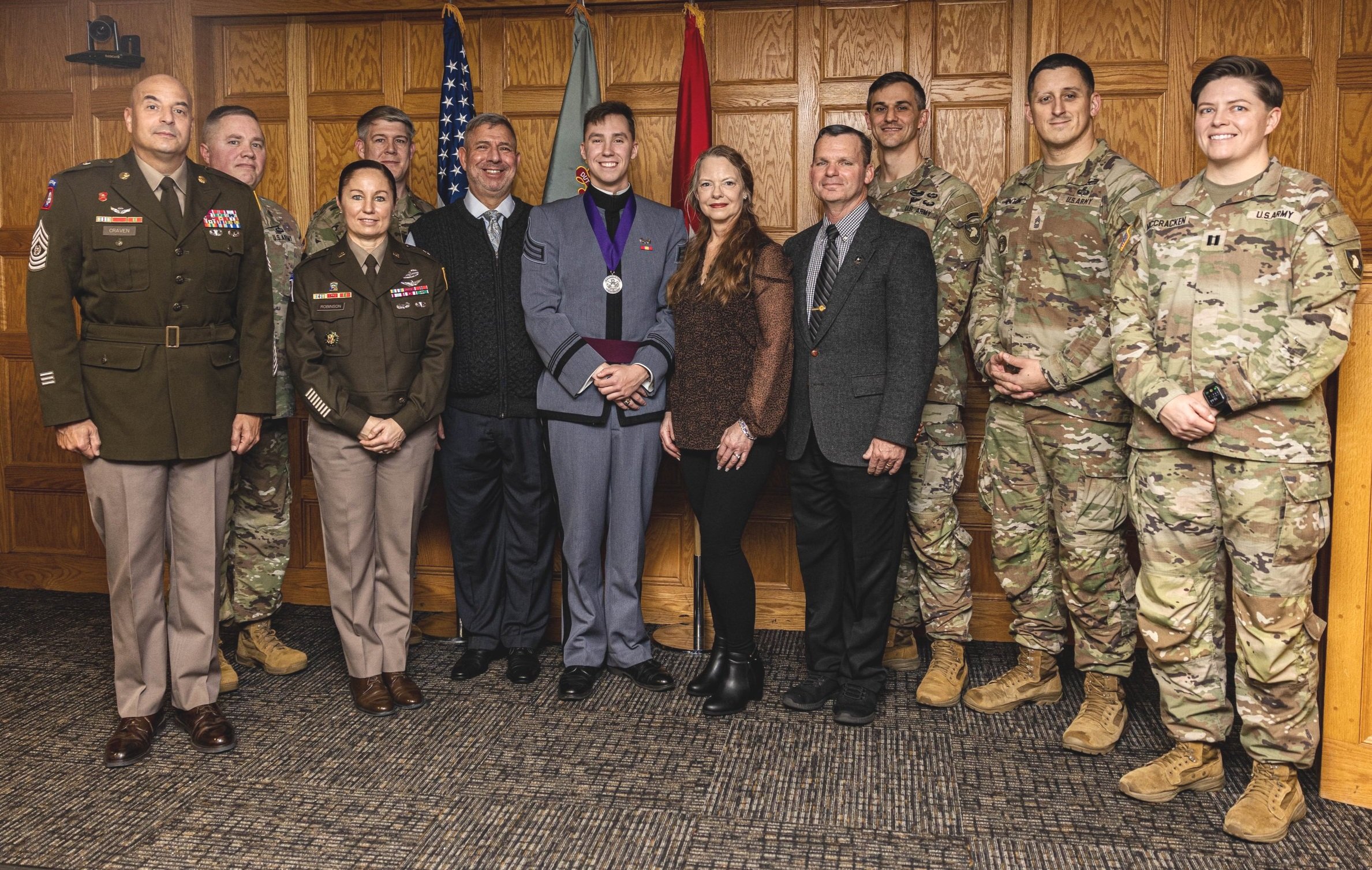 Cadet overcomes cancer, receives LTG Robert Foley Scholarship of Honor ...