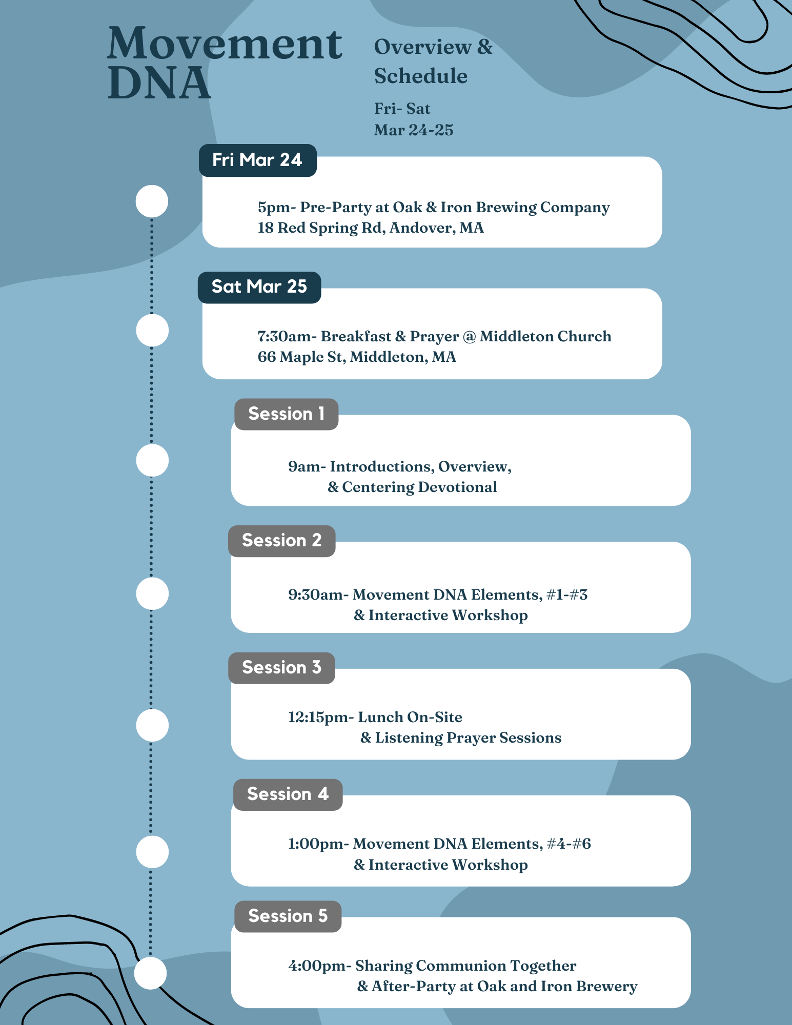 Movement DNA Conference- Middleton, MA — Creo Collective