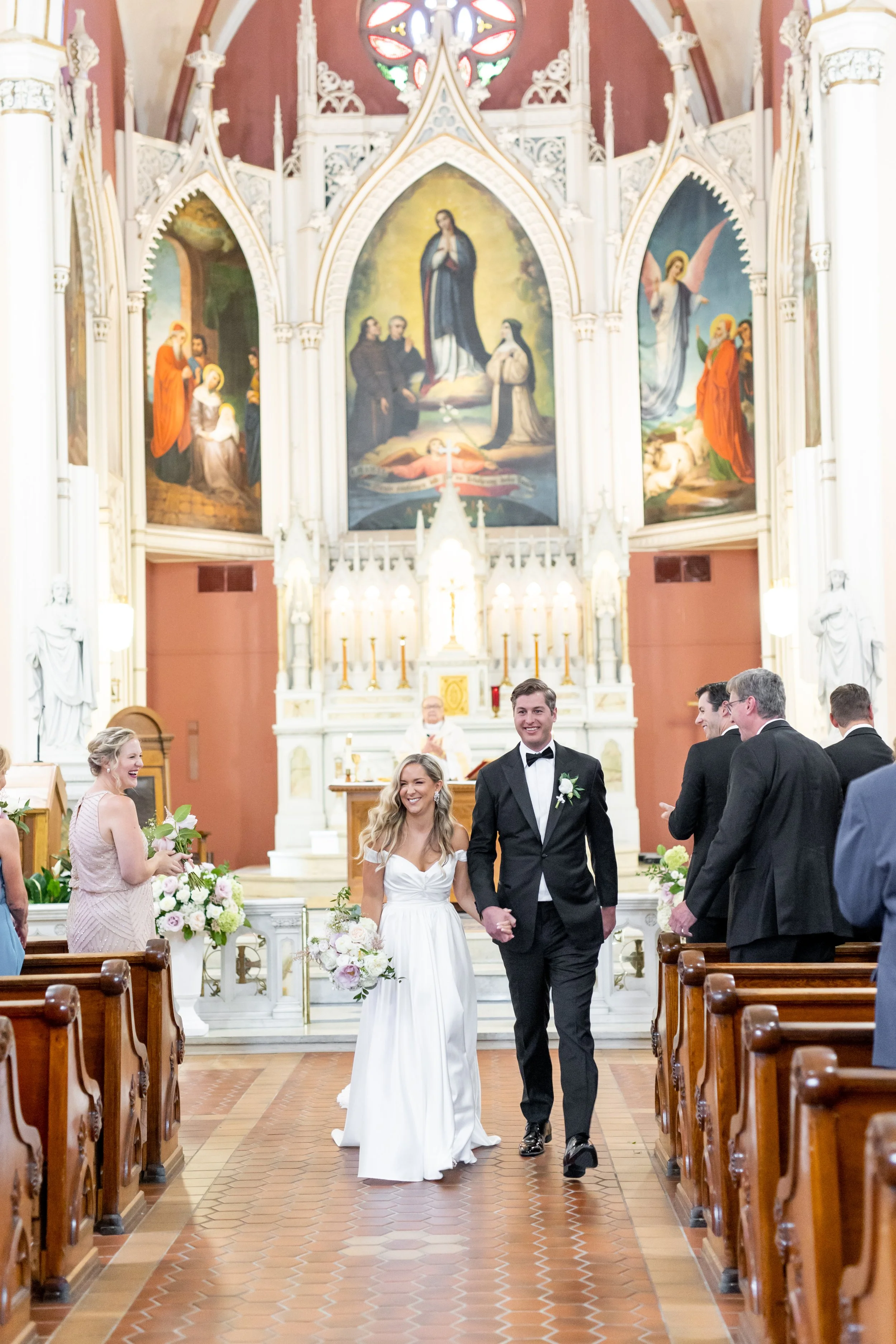 Monastery Event Center - Timeless and Romantic Wedding Flowers — Carly ...