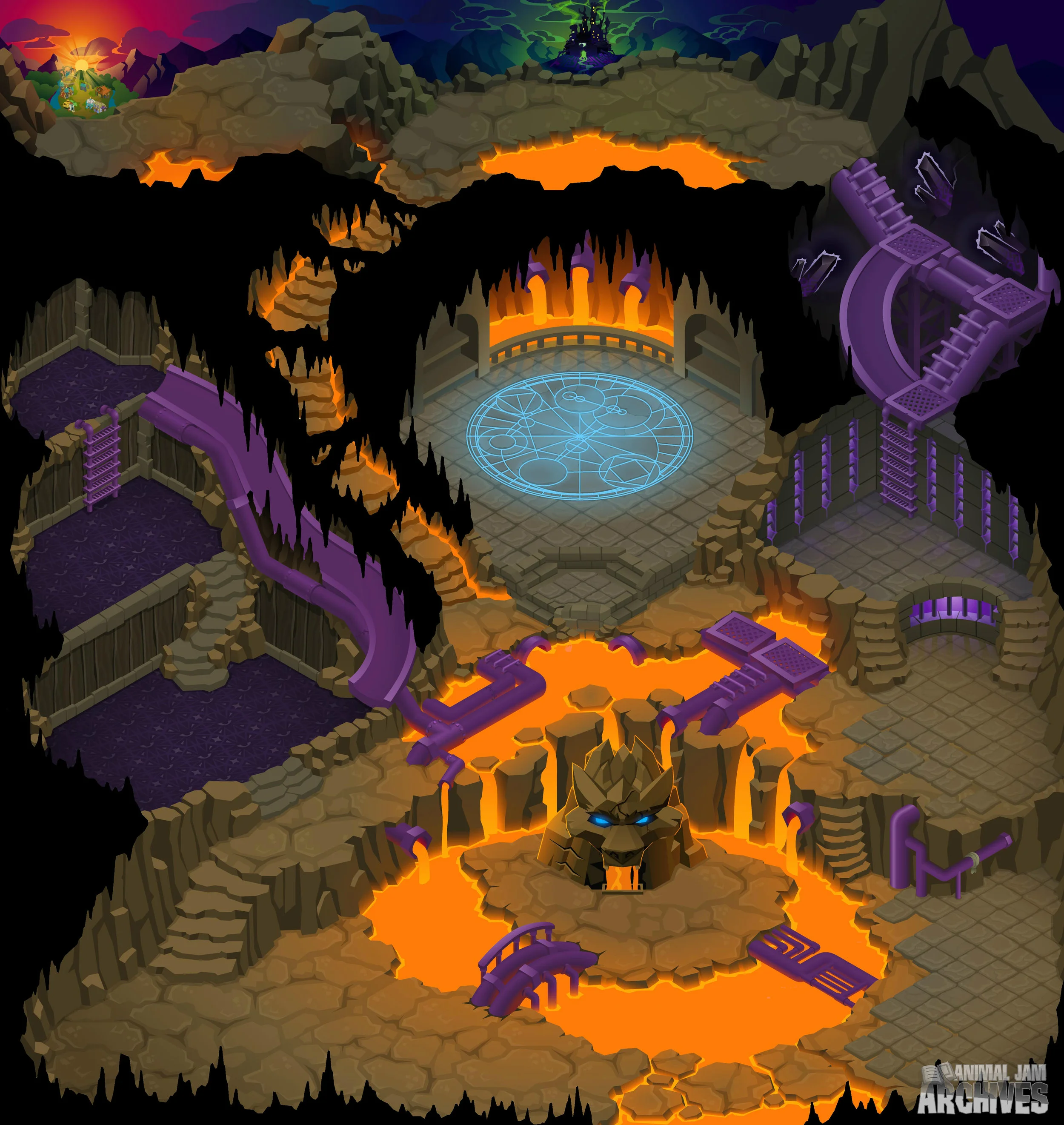 Den Maps — Animal Jam Archives