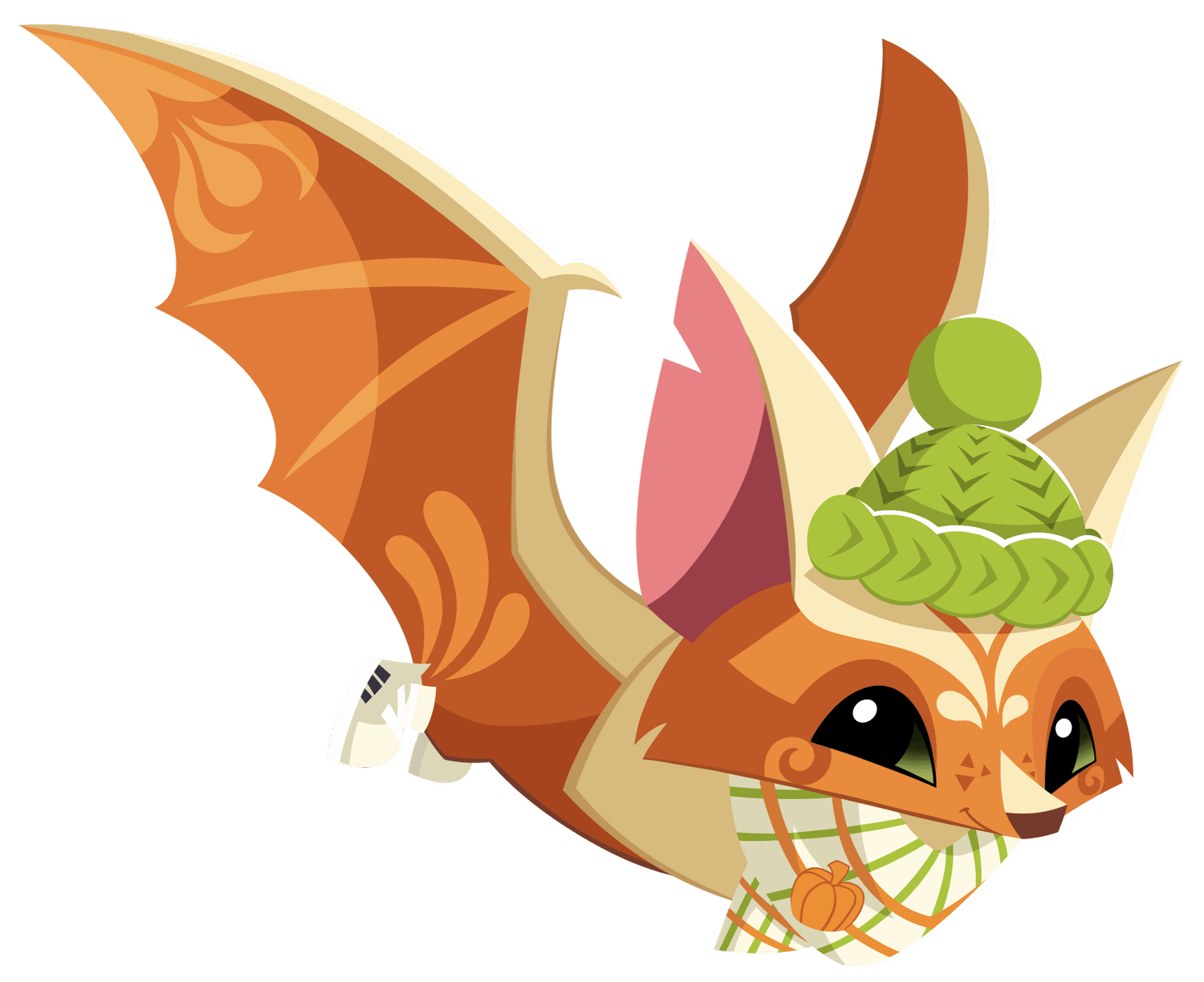 Pumpkin Spice Flying Fox — Animal Jam Archives