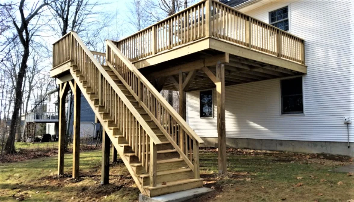 Charlton MA - Deck and Retaining Wall - Charlton Massachusetts — CORE ...