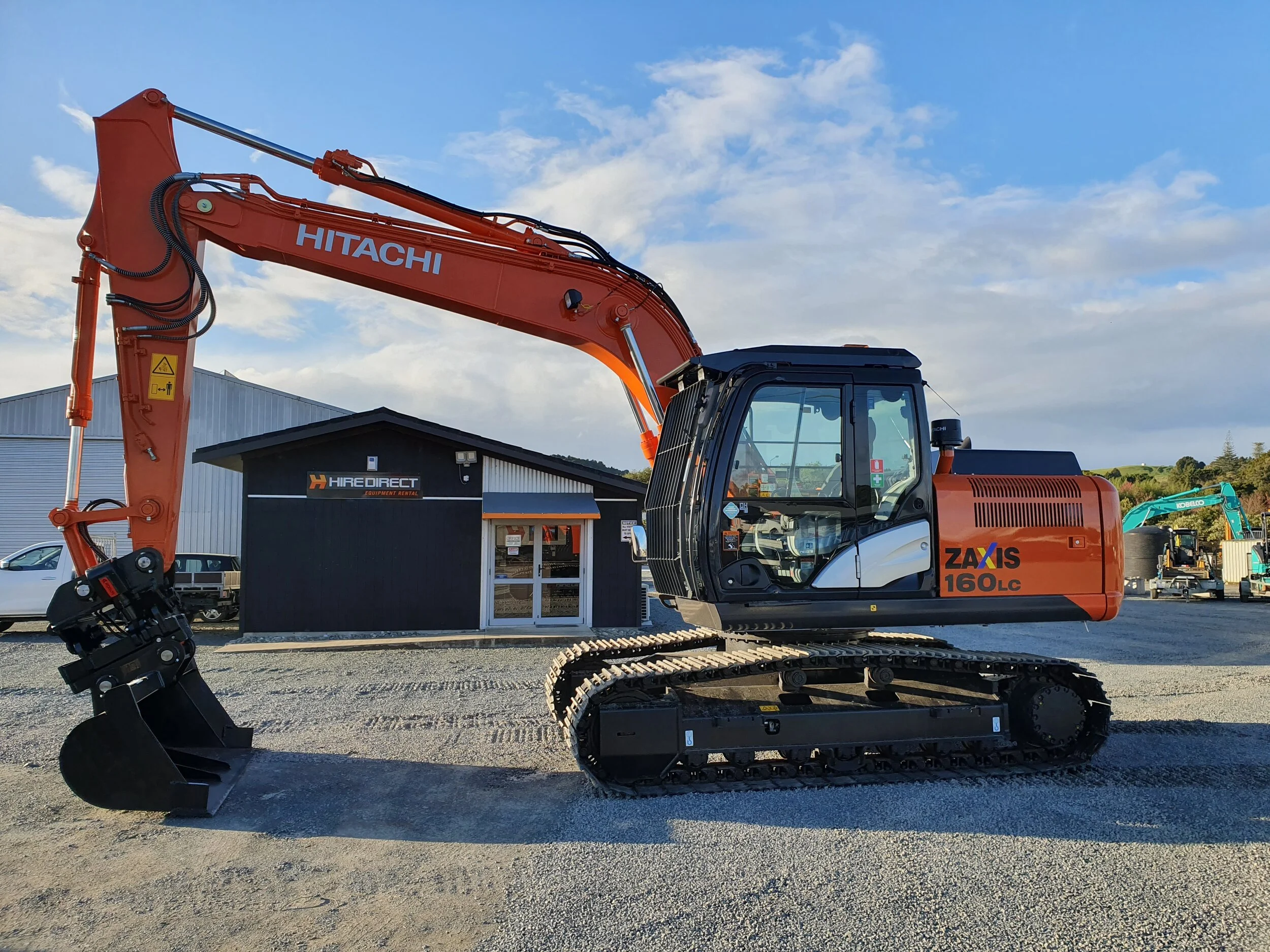 Hitachi ZX160LC-5B for Hire in Northland & Auckland
