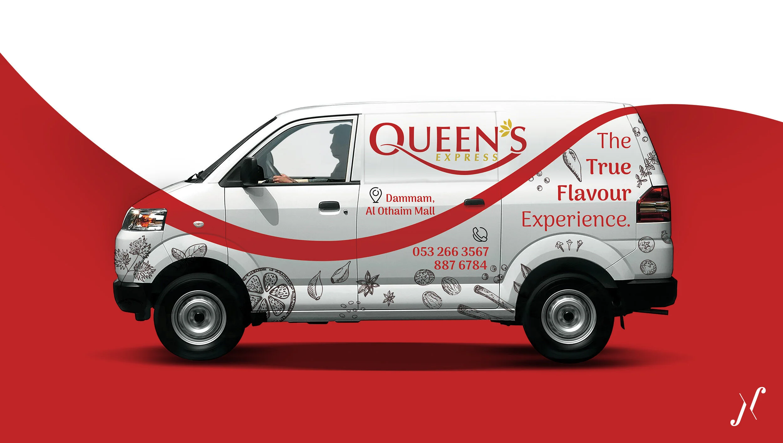 Queen's Express - QSR Branding — Yellow Fishes: Best Branding Agency in ...