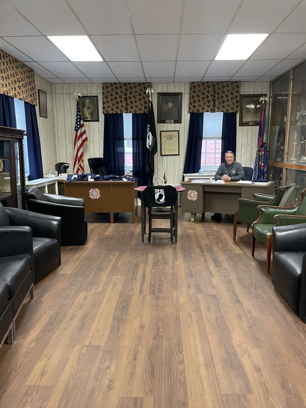 TOUR: Inside Hidden Rooms Of The Veterans Memorial Building - From Jail ...