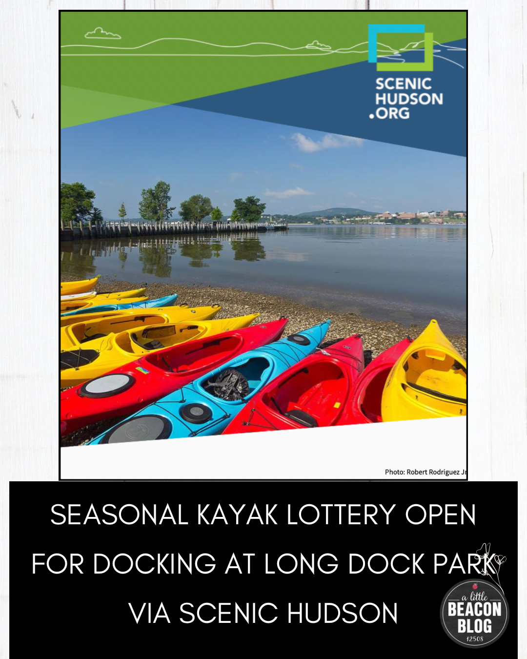 Seasonal Kayak Lottery Open For Docking At Long Dock Park, Via Scenic ...