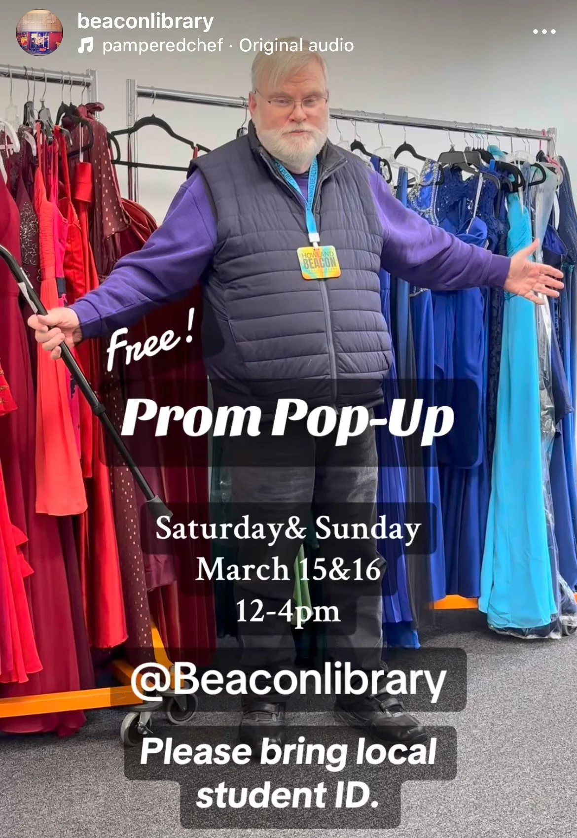 Beacon Library's Prom Dress, Suits, Accessories Pop-Up Offers Free ...
