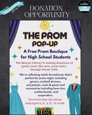 The Prom Pop-Up From Beacon's Howland Library Is Back: Seeking ...