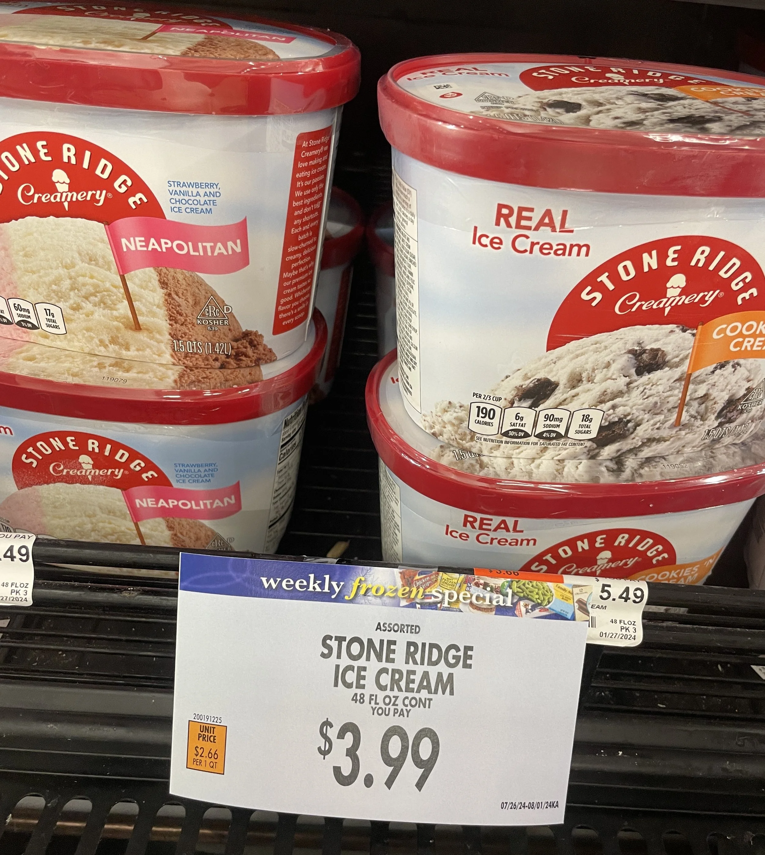 The Truth About Grocery Ice Cream Prices In The Freezer On Main Street ...