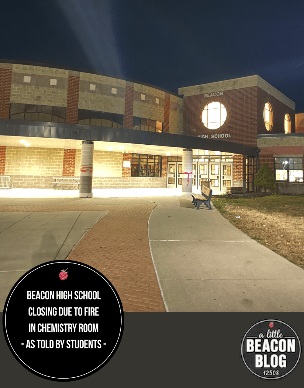 The Beacon High School Closing Due To Fire In Chemistry Room As Told By ...