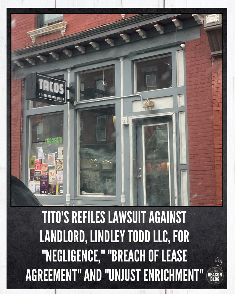 Tito's Refiles Lawsuit Against Landlord, Lindley Todd LLC, For ...