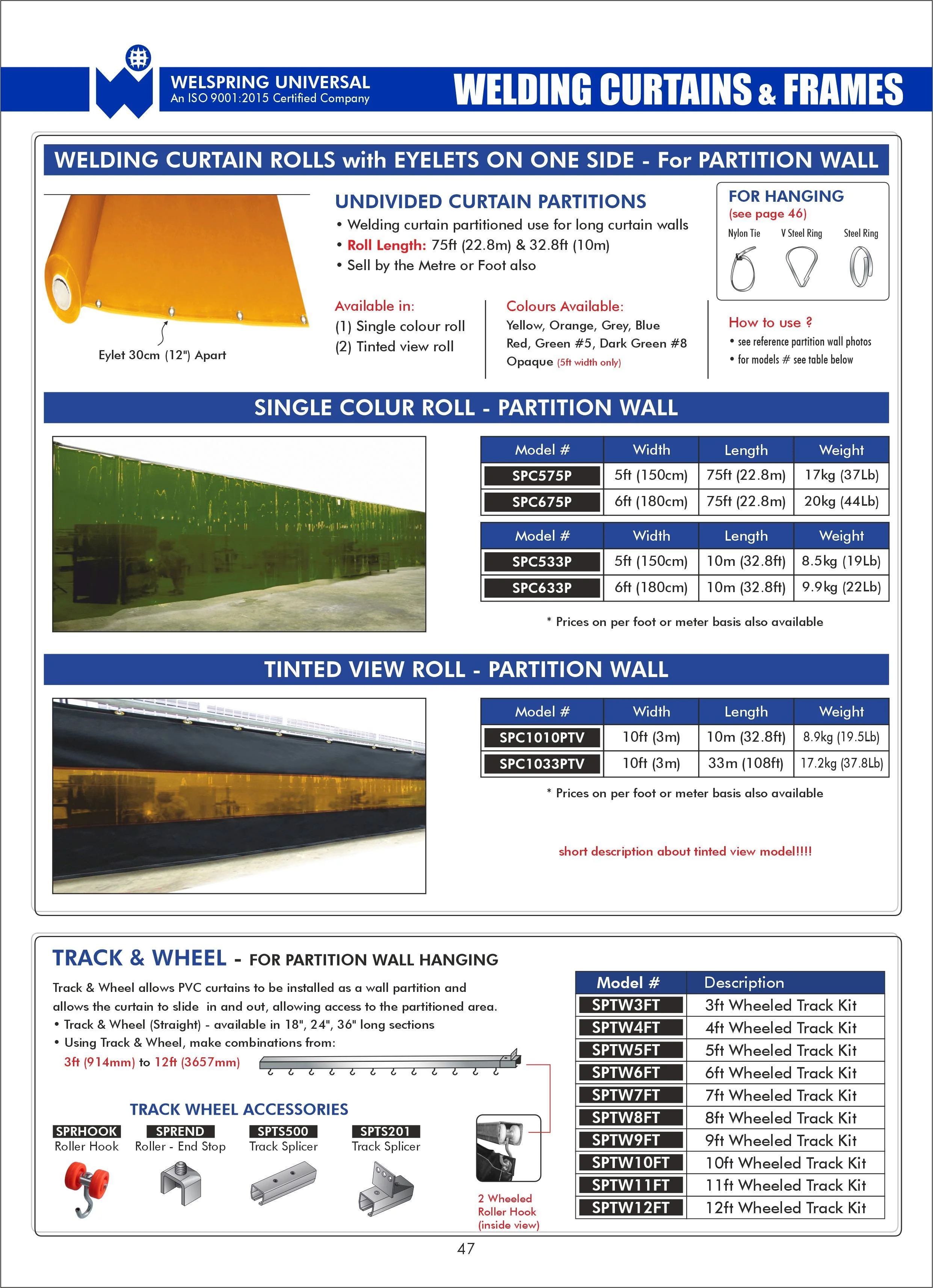 Welding Curtains & Booths — Welspring Universal