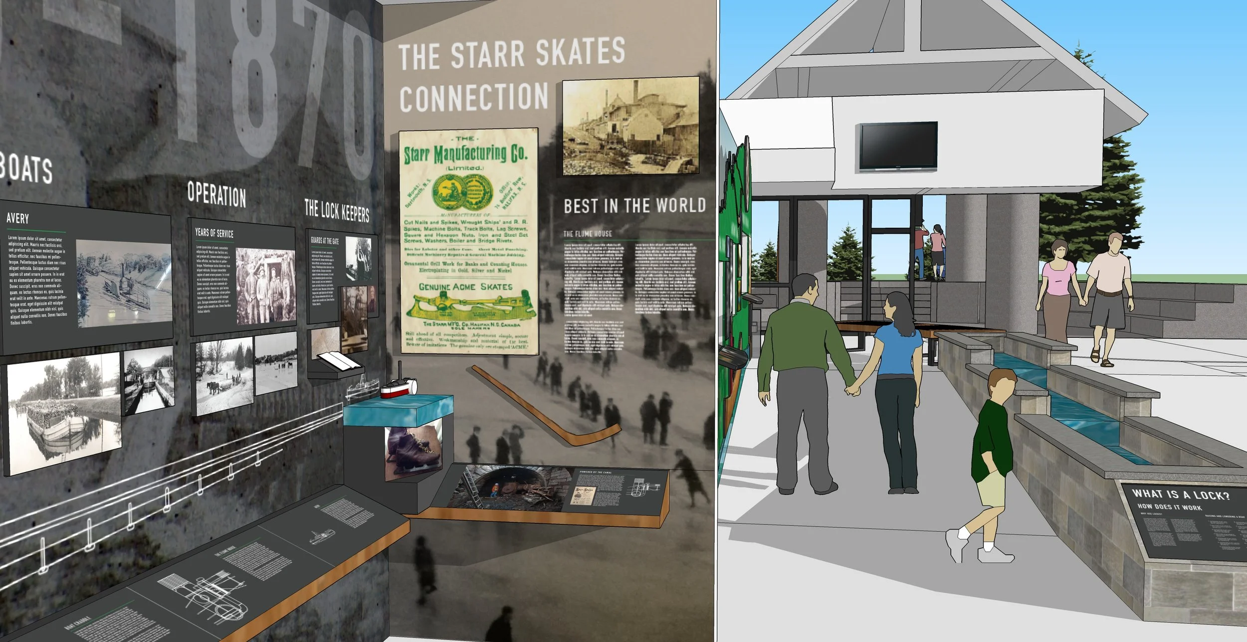 Fairbanks Interpretive Centre — Sperry Design